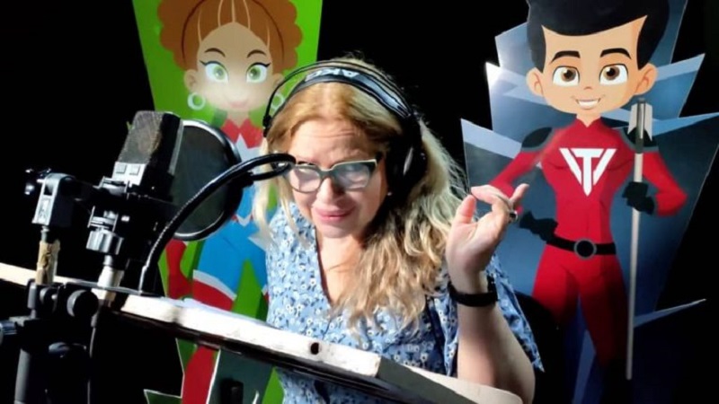 Isabel Santos debuta en la serie de dibujos animados TITOVERSE
