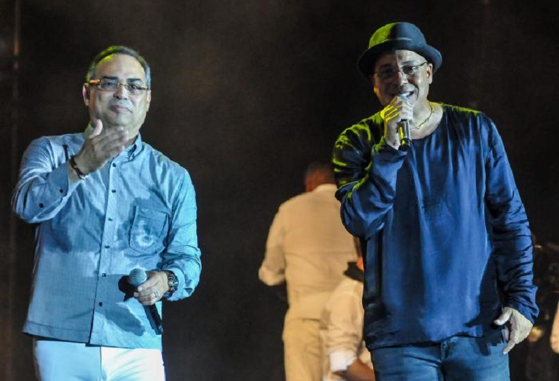 Issac Delgado, invitado de Gilberto Santa Rosa en su disco Colegas