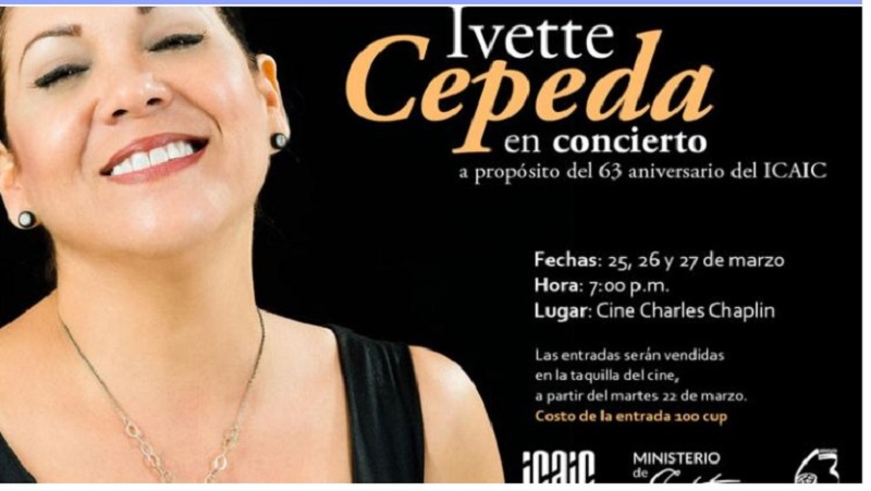 Ivette Cepeda, su voz en homenaje al 63 aniversario de la fundación del ...
